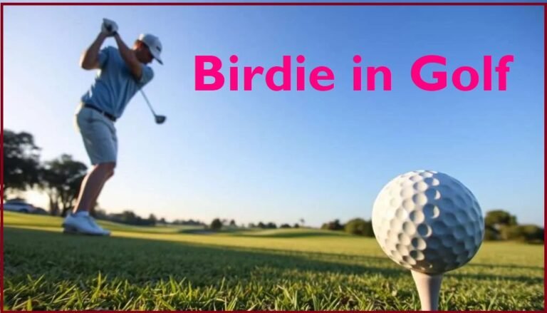 Birdie in Golf: Mastering the One-Under-Par Score 1